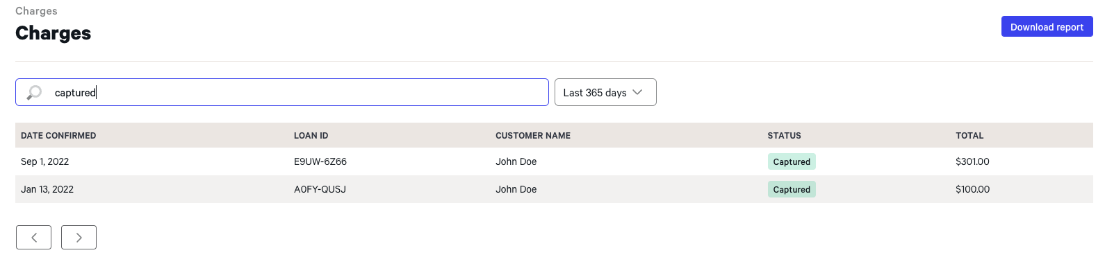 Understanding the Merchant Portal: Charges – Affirm US (English)