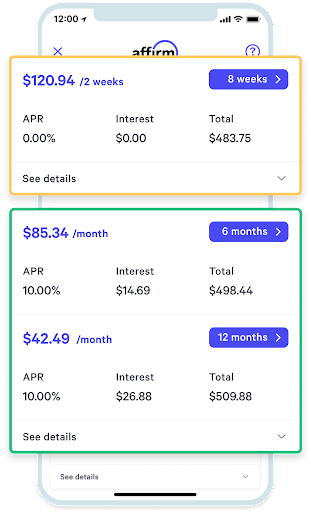 Affirm Products: Adaptive Checkout – Affirm US (English)