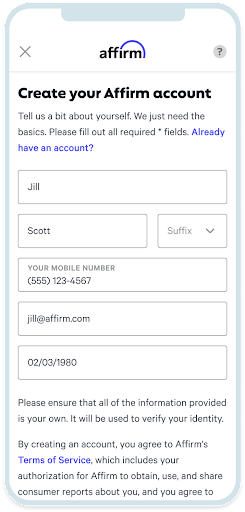 Affirm Products: Adaptive Checkout – Affirm US (English)