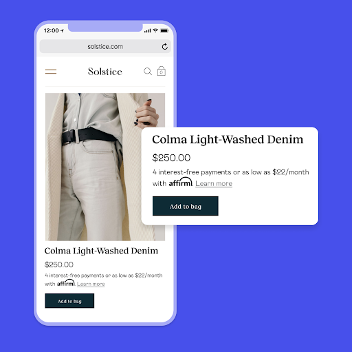 Affirm Products: Adaptive Checkout – Affirm US (English)