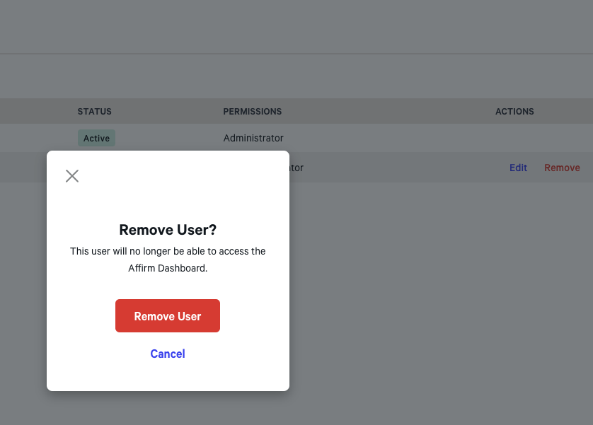 Understanding the Merchant Portal: Settings - permissions – Affirm US ...