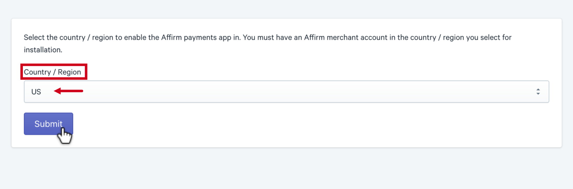 Platform Integrations: Shopify – Affirm US (English)